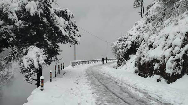 Snowfall in the month of May in the high altitude areas of Kinnaur, the ...
