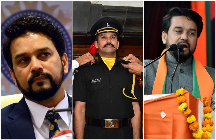 Successful Politician, BCCI President, Army officer Anurag Thakur ...
